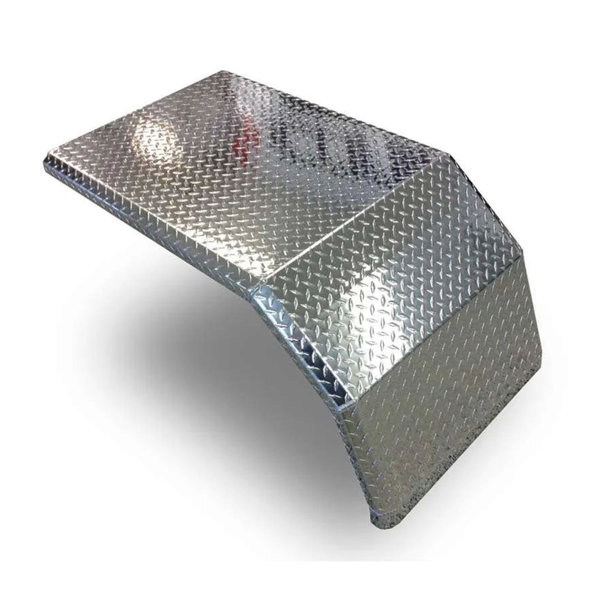 Fender Super Duty Half Fender Aluminum Checkerplate 48.5" Length x 27 ...