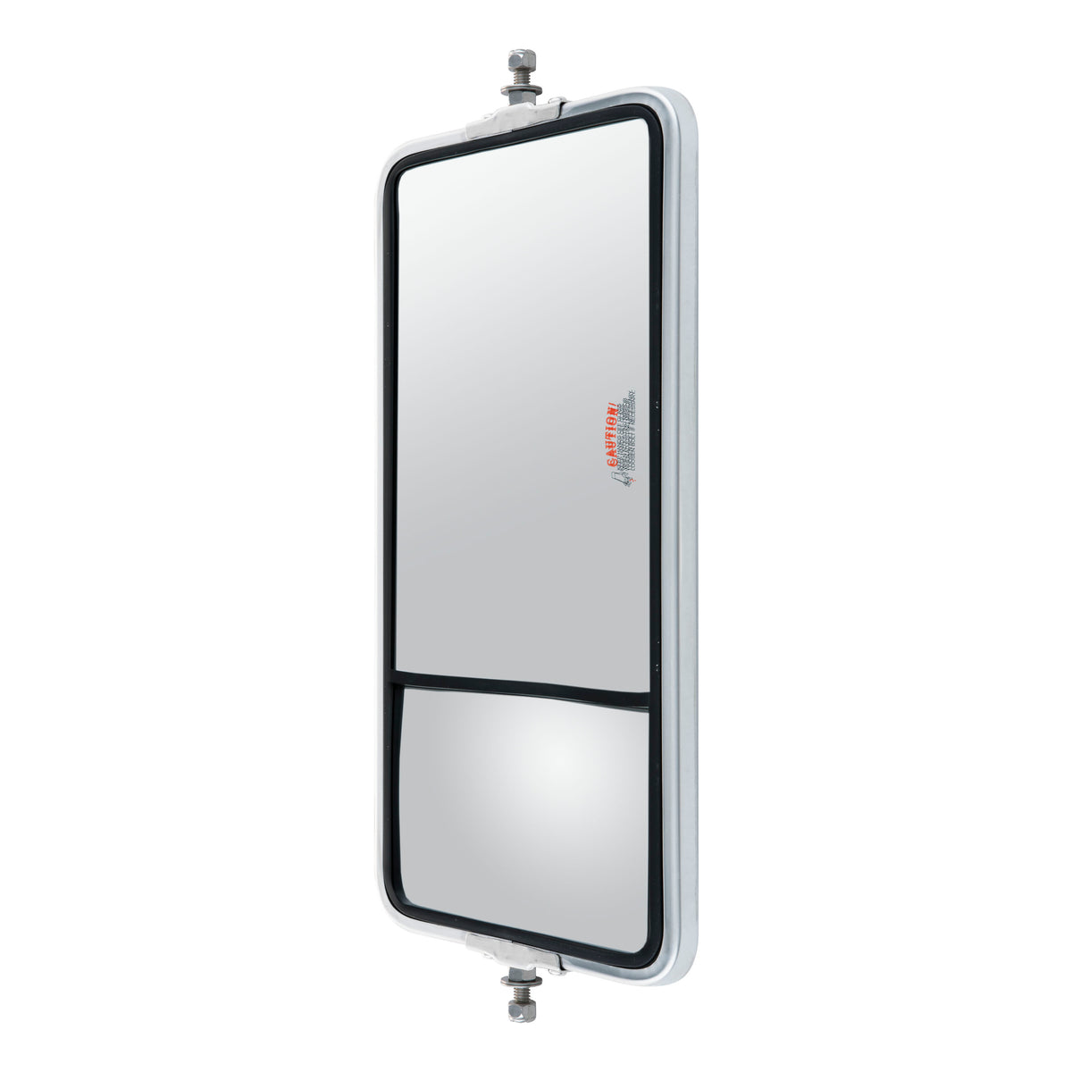 Mirror Head West Coast Angle-Back Dual-Vision 6" x 10" Stainless Steel ...
