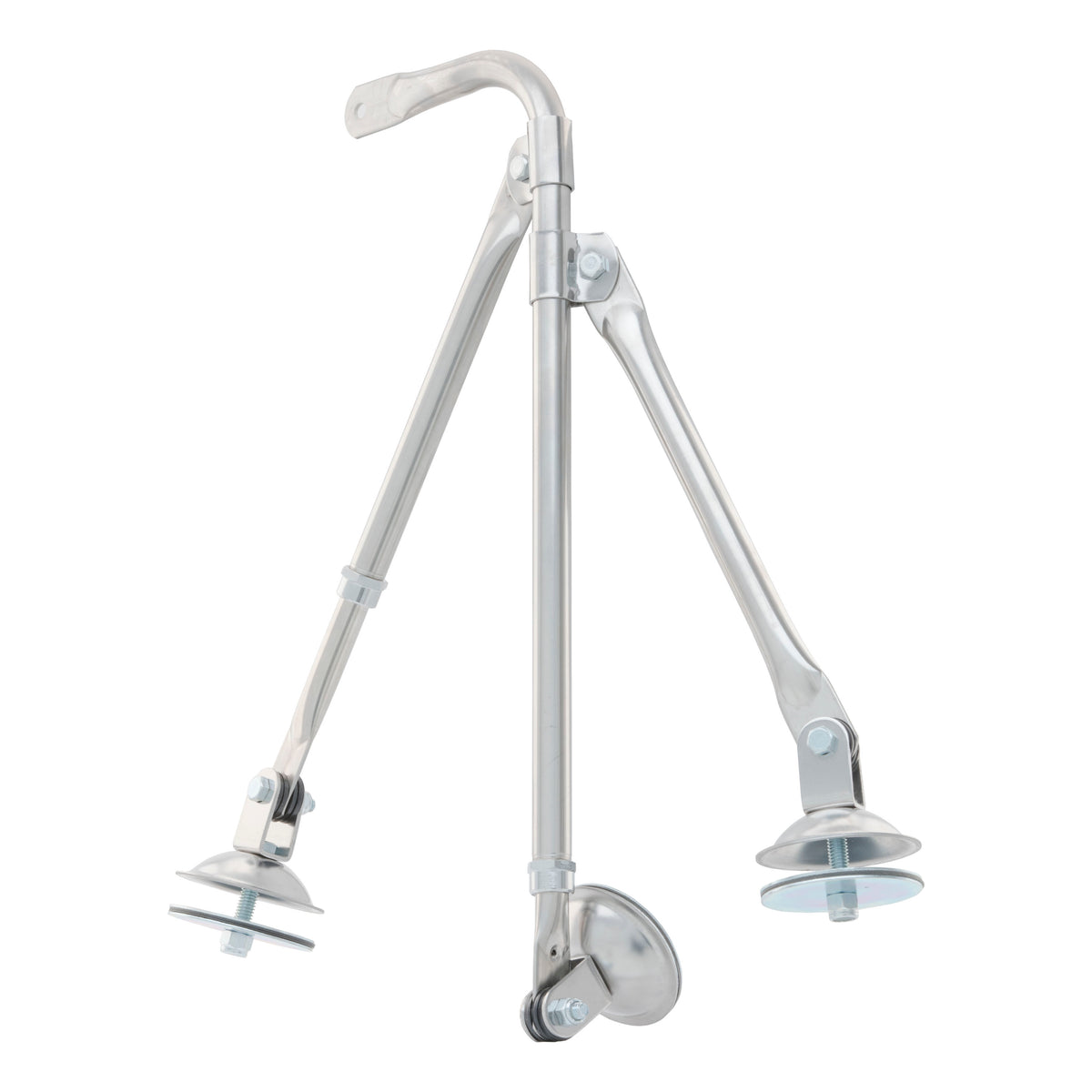 Mirror Assembly Adjustable 16" to 23" Stainless Steel – Goliath Truck Parts