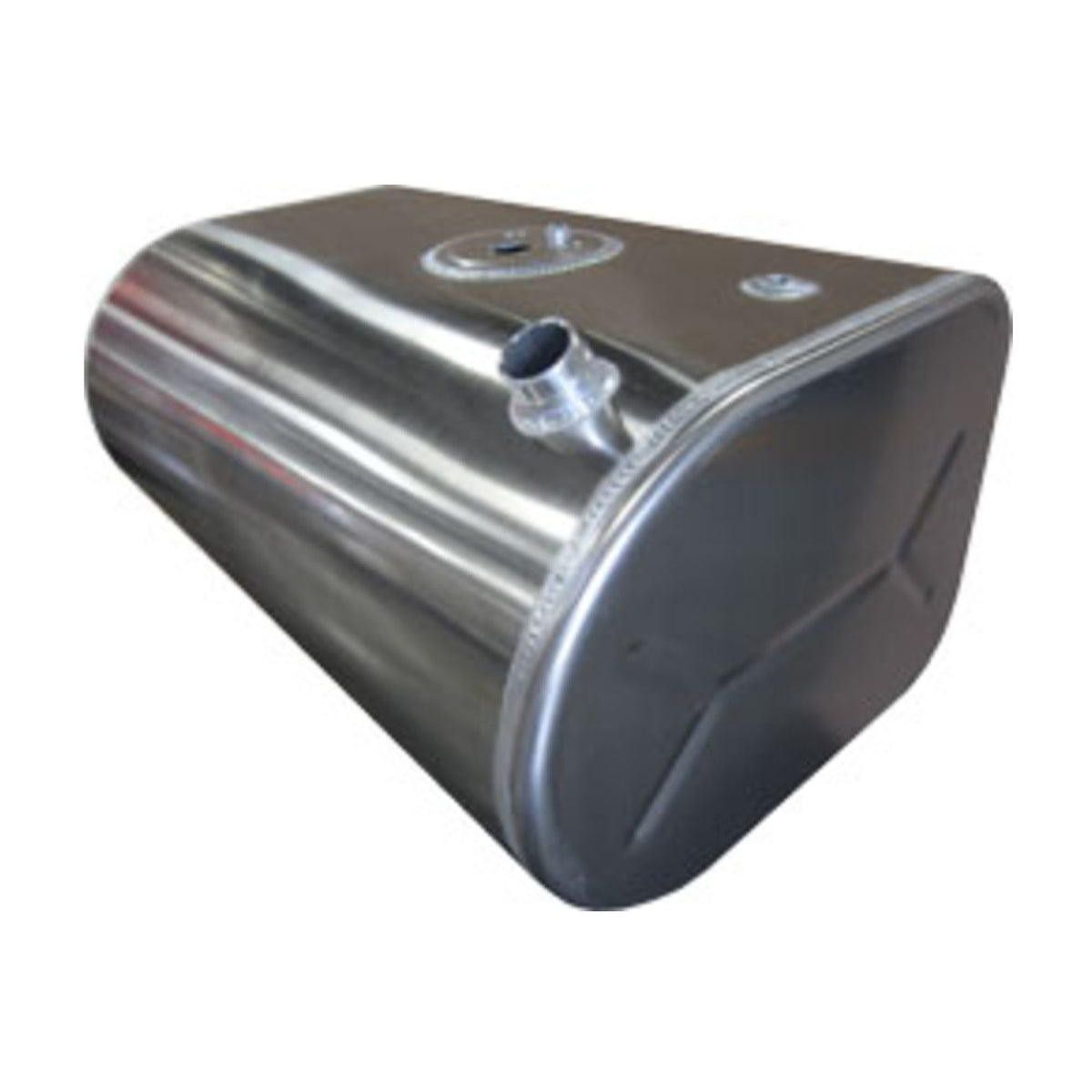 International Fuel Tank Aluminum 70 Passenger Side D Shape Front Fill ...