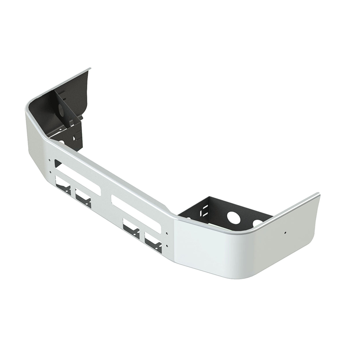 Volvo VNL Bumper 1996 - 2003 Chrome Steel – Goliath Truck Parts