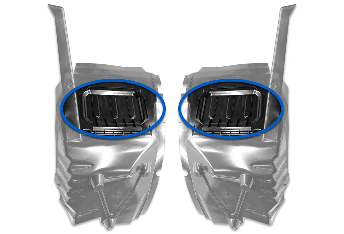 Mudguard Linear Fender Complete Driver Side For 2022+ Kenworth 680 ...